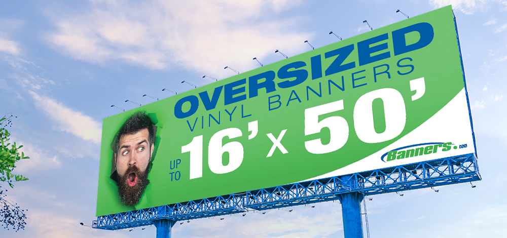 Large Vinyl Banners Sizes Up to 16' x 50' | Banners.com