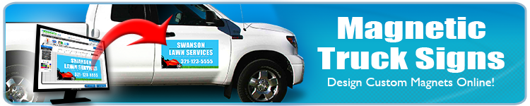 Magnetic Signs For Trucks | Banners.com