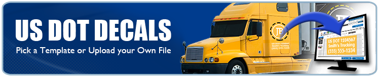 Order Custom DOT Decals for your Vehicle | Banners.com