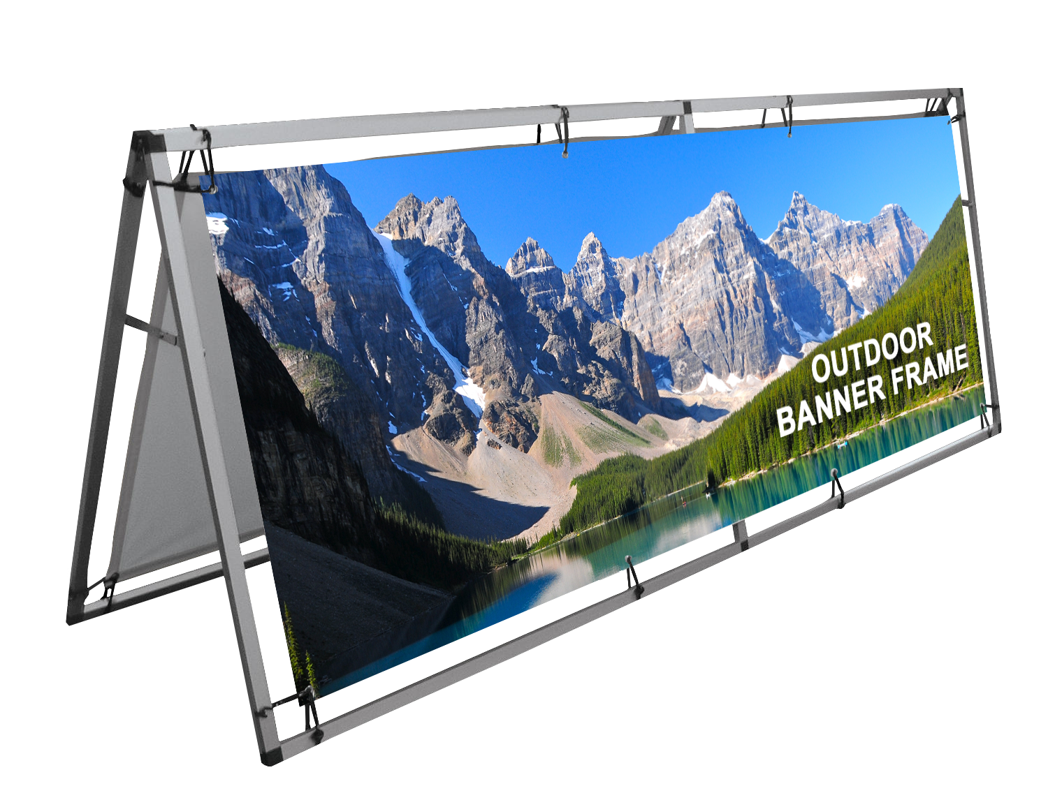 Large Outdoor Banner Frame | Banners.com