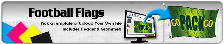 Football Flags - Custom Flags | Signline.com