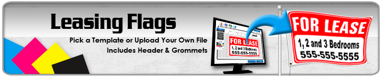 Leasing Flags - Custom Flags | Signline.com