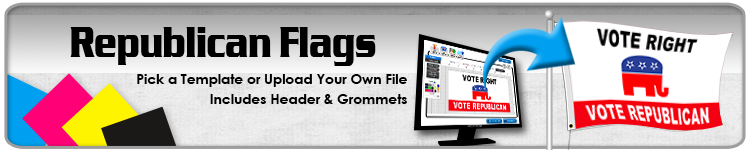 Republican Flags - Custom Flags | Signline.com