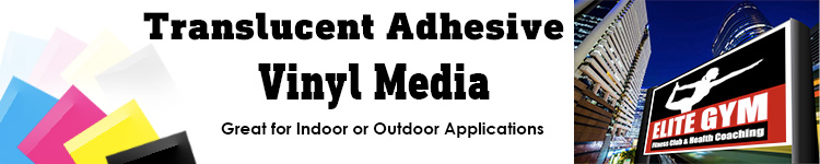 Translucent Vinyl with Adhesive Backing | Signline