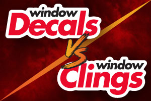 Window Sticker Placement: Inside vs Outside | Blogs | Decals.com