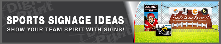 Sports Signage - Resllers Only | Digital Print Solutions