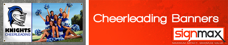 Custom Cheerleading Banners | Signmax.com
