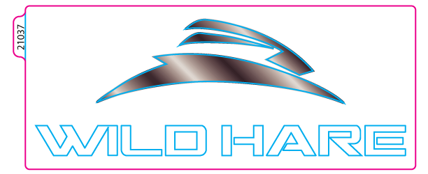 21037 - Wild Hare Logo - Gusset